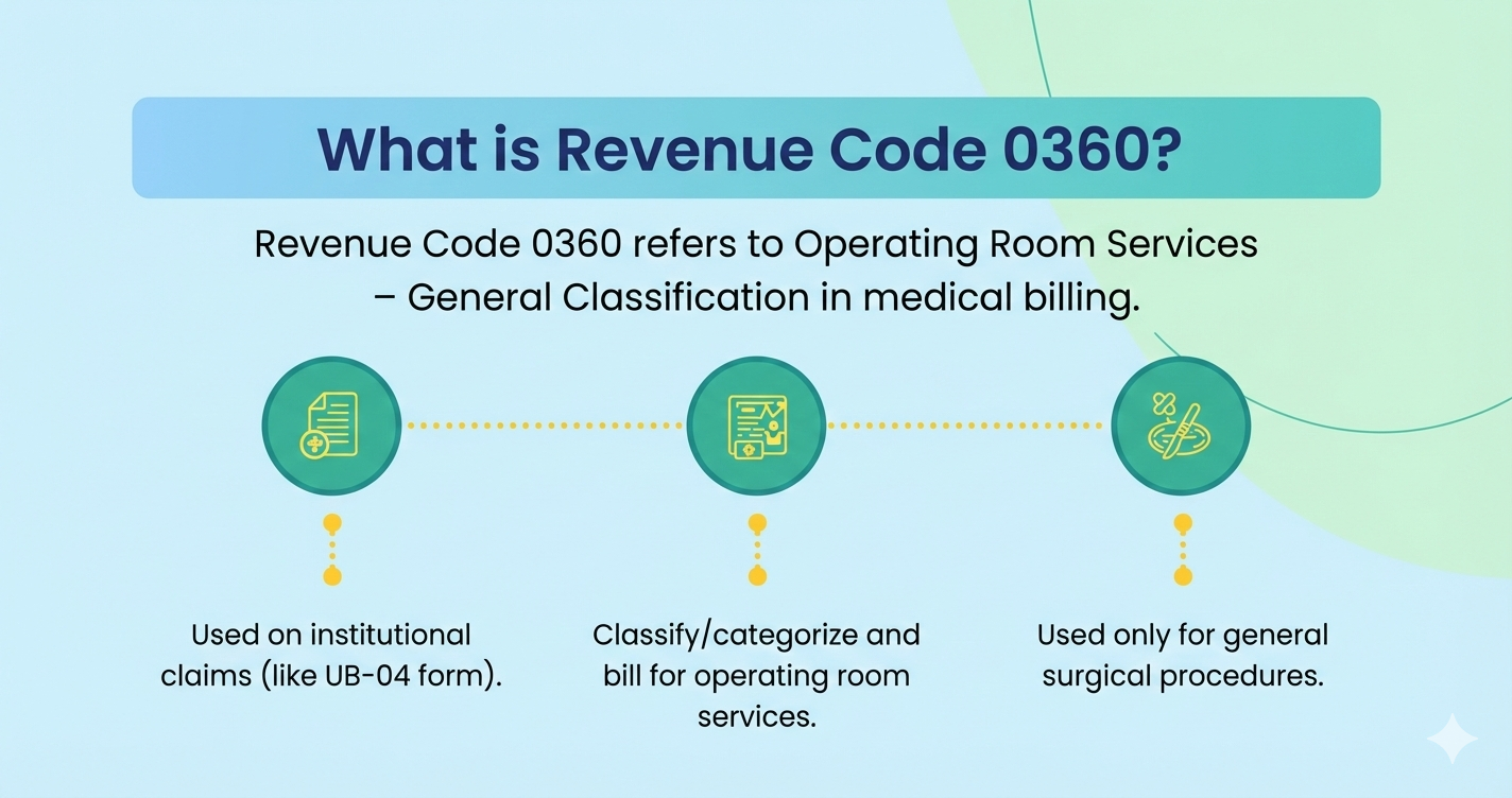 What is Revenue code 0360: A complete Guide